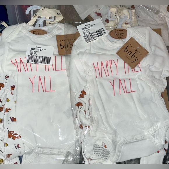 Rae Dunn | Matching Sets | Rae Dunn Baby Outfit Fall 4 Piece Set W Gift ...